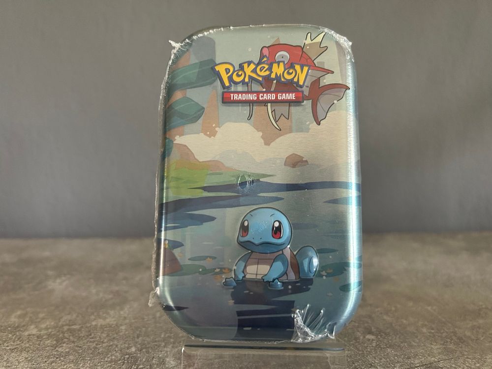 Pokémon Kanto Friends Mini Tin Box - Squirtle Schiggy *NEU* | Kaufen ...