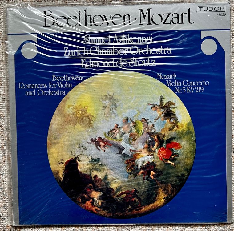 Beethoven Mozart Violin Concerto Ashkenasi SWISS TUDOR OVP (Neu und originalverpackt) in ...