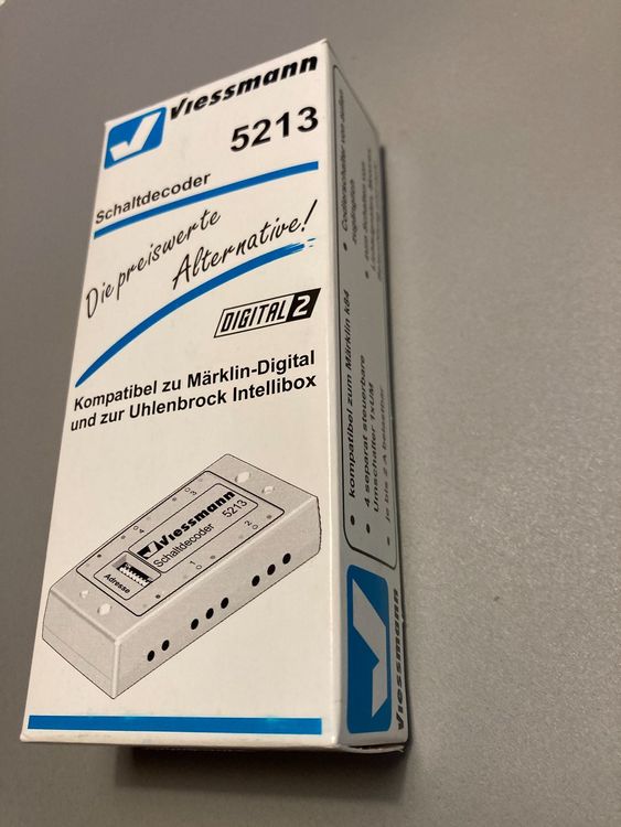 Schaltdecoder Motorola H0, Viessmann Art. Nr. 5213 gebr. ov (Gebraucht) in für CHF 9 – mit ...