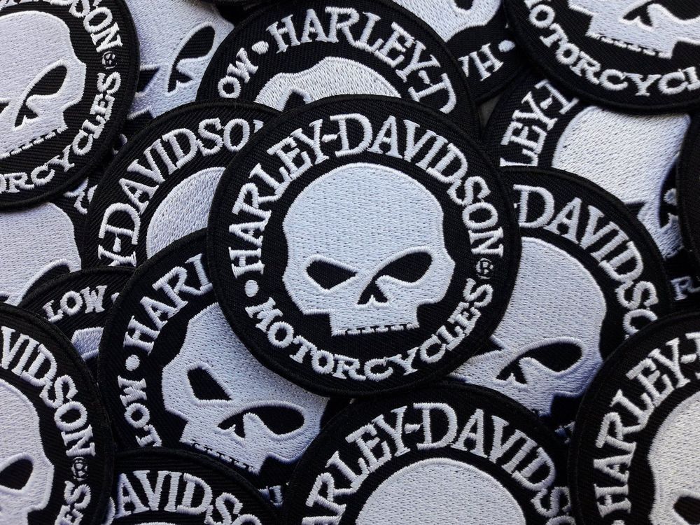Patch Harley Davidson Skull J036 (Neu und originalverpackt) in für CHF 5 – mit Lieferung auf ...