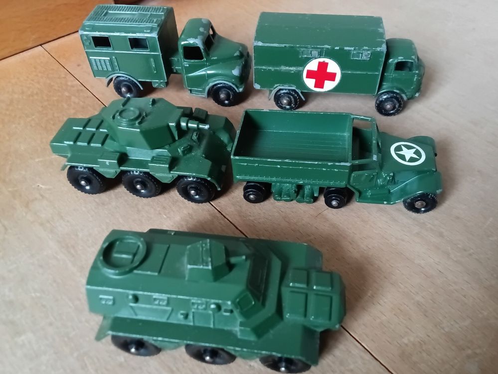 Lesney Military Vehicles - Lot 5 Stück!! | Kaufen auf Ricardo