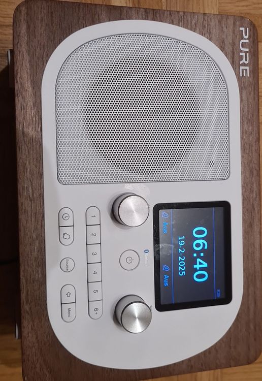 Pure Evoke H3 DAB+ Radio, Walnuss/Weiss (Neu (gemäss Beschreibung)) in ...