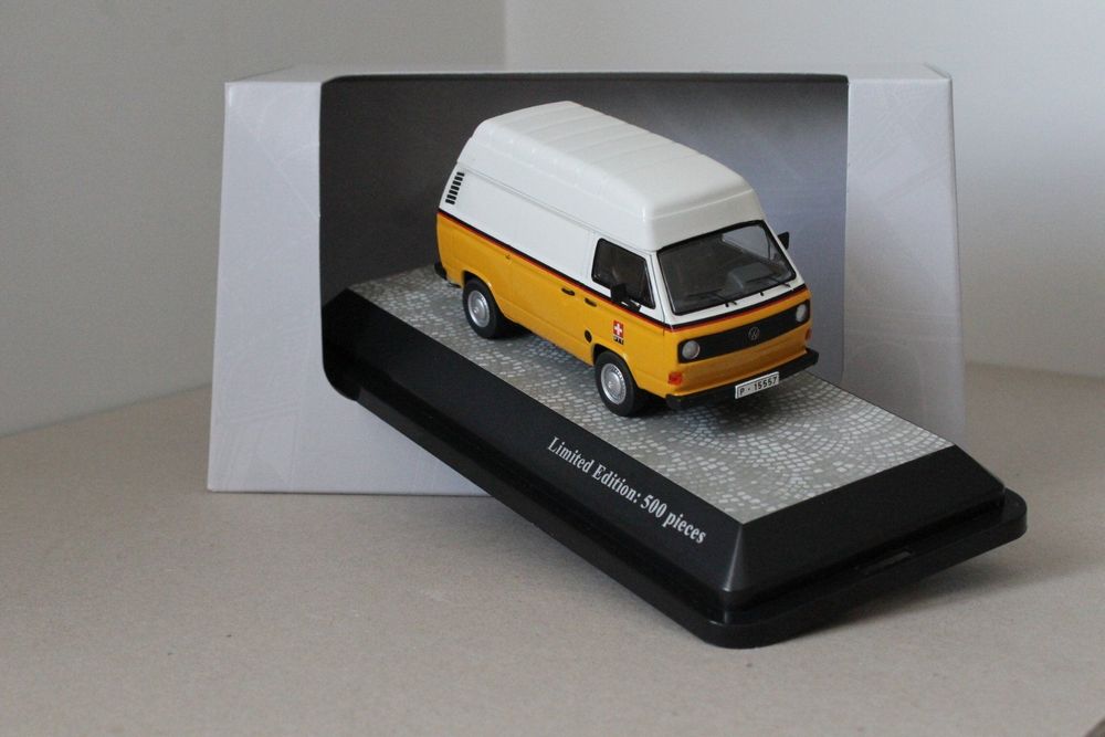 VW T3 Kastenwagen Hochdach PTT / Forgon Toit surélevé / 1:43 (Neu und ...