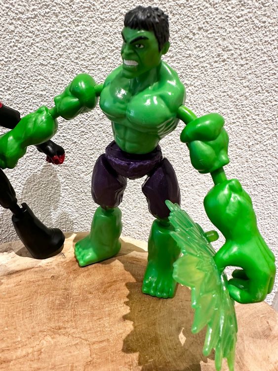 Bend and Flex Hulk spiderman 2019 Hasbro action figur (Gebraucht) in ...