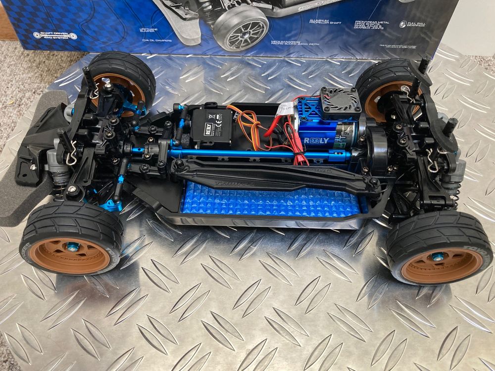 Tamiya TT-02R Chassis & Karosserie "Ken Block HOONICORN" NEU (Neu ...