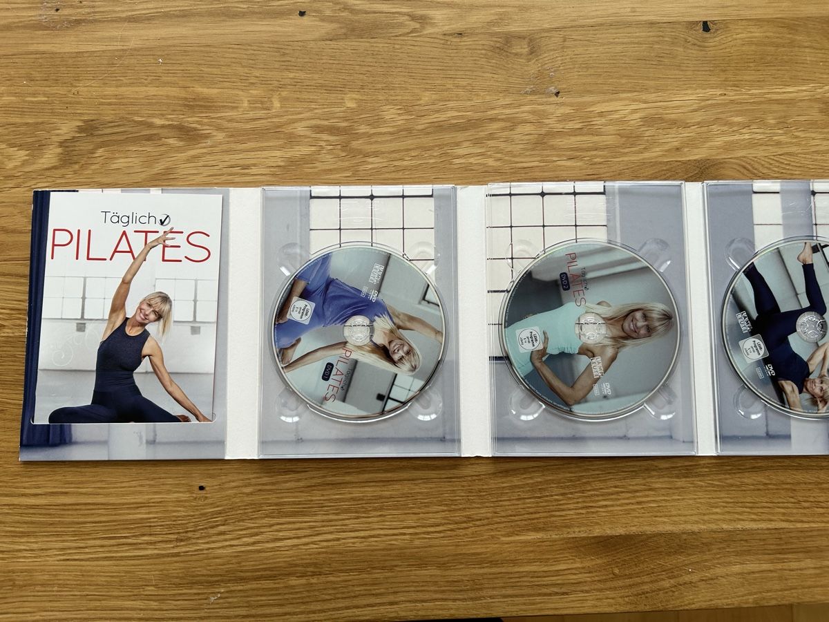 Pilates DVD Set - Täglich Pilates - Fit in den Frühling! (Gebraucht) in ...