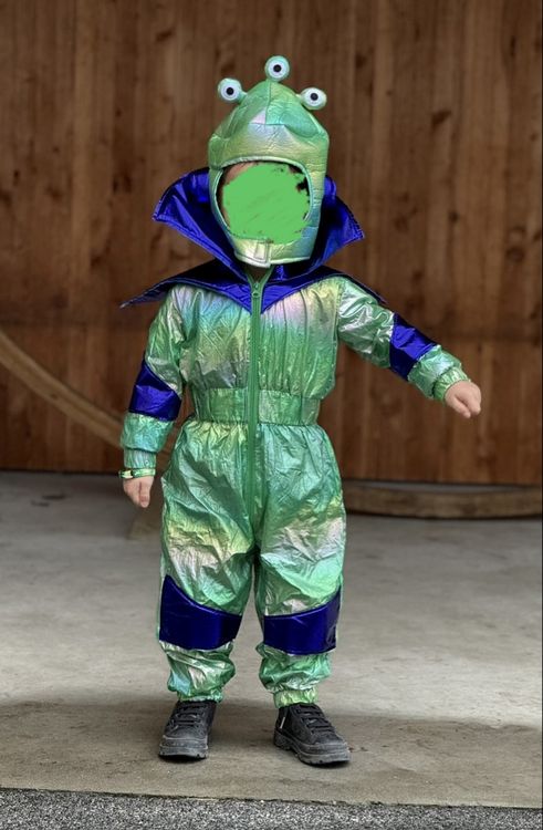 Kostüm Zara Fasnacht Fasching Alien Außerirdischer | Kaufen auf Ricardo