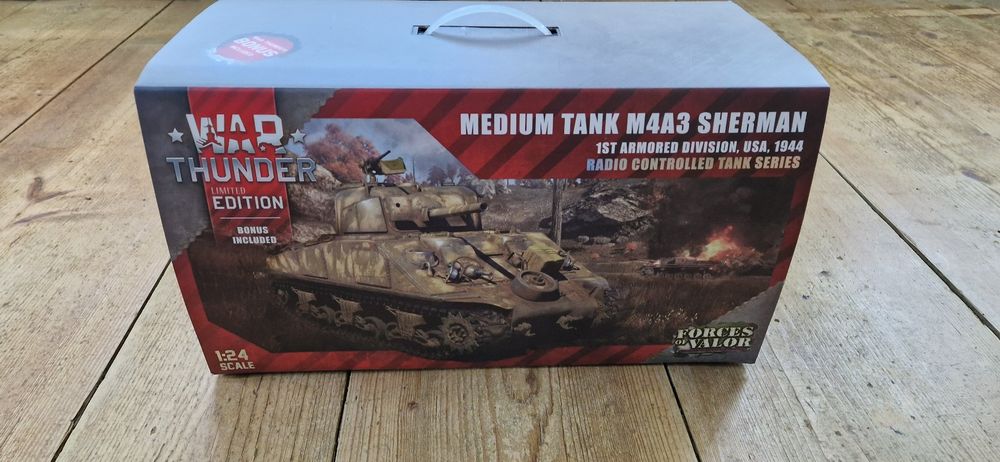 Limited Edition War Thunder RC Sherman Tank (Gebraucht) in Walzenhausen ...