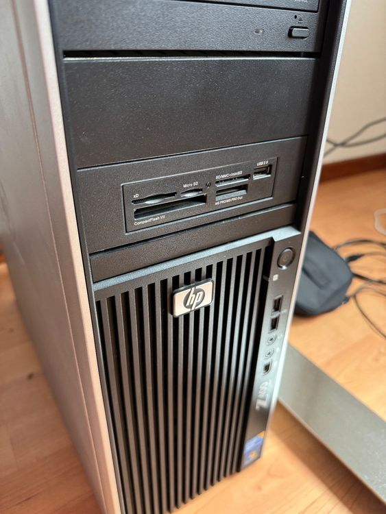 HP Workstation Z400 12GB RAM, 256 GB SSD, AMD Radeon 7800HD (Gebraucht ...