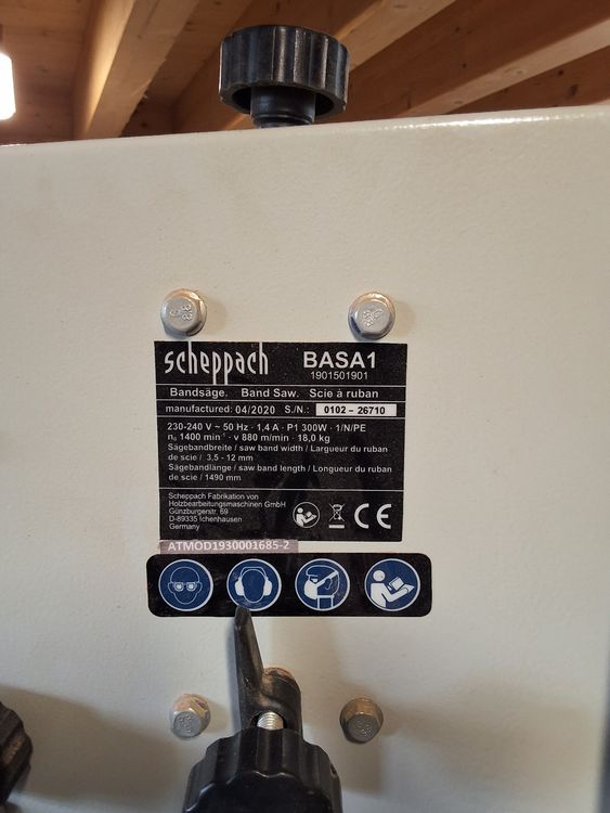 Bandsäge Scheppach Basa 1 | Kaufen auf Ricardo