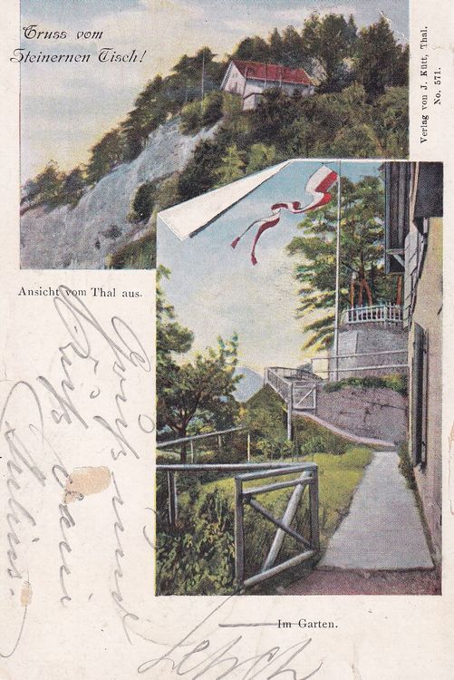 Thal SG um 1899 (Gebraucht) in Niedergesteln für CHF 6.4 – mit Lieferung auf Ricardo kaufen