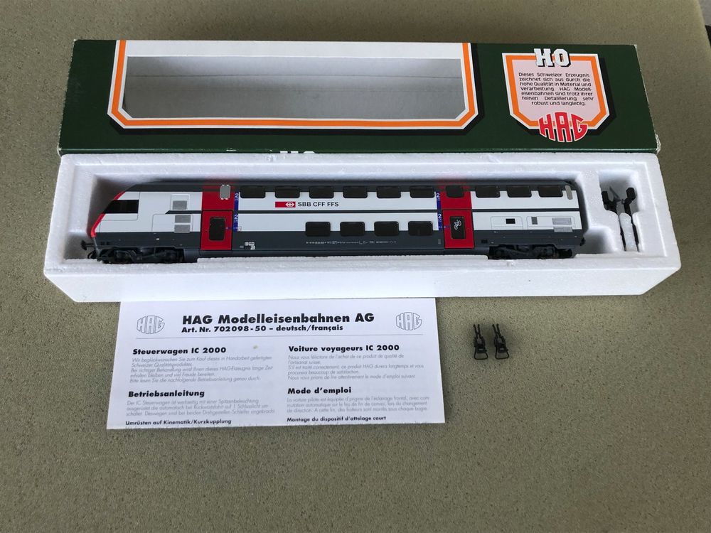 HAG 703 IC 2000 Voiture pilote HO/DC (D'occasion) à Echandens pour CHF ...