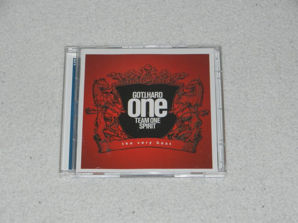 Do-CD GOTTHARD - ONE TEAM ONE SPIRIT - THE VERY BEST / 2004 | Kaufen ...