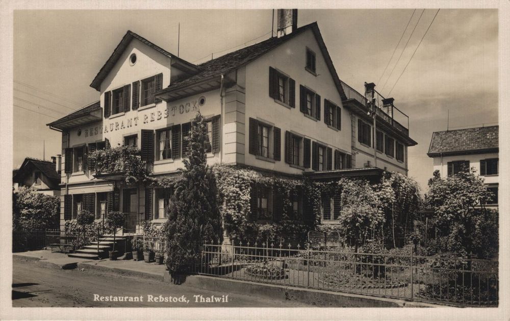 Restaurant Rebstock, Thalwil (Gebraucht) in Bronschhofen für CHF 12 – mit Lieferung auf Ricardo ...