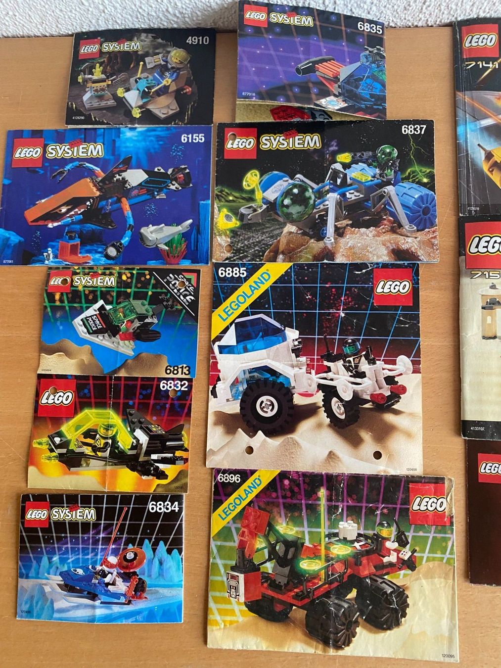 Lego Star Wars / Space Bauanleitungen Bauplan 12 Stück (Gebraucht) in ...