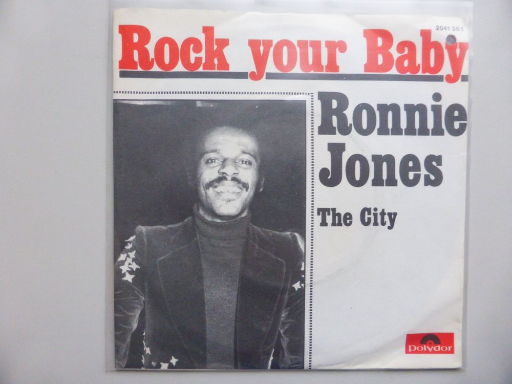 VINYL SINGLE RONNIE JONES | Kaufen auf Ricardo