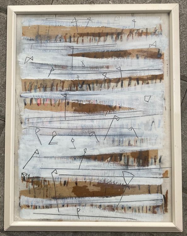 Abstrakte Mischtechnik Unleserlich Signiert (Gebraucht) in Root für CHF 24 – mit Lieferung auf ...