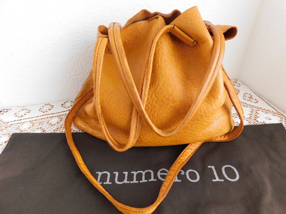 Numero10 Leder Tasche senfgelb made in Italy -wie Campomaggi (Neu ...
