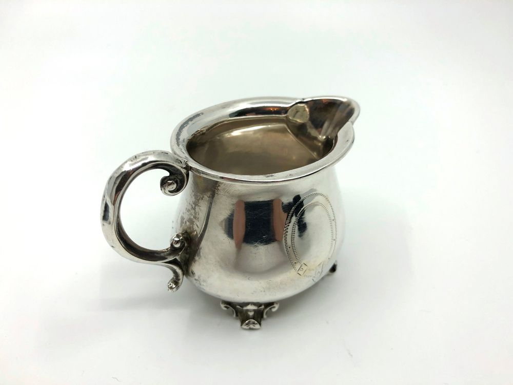 Schöne Cremiere 800 Silber um 1880 Schönes, antikes Kännchen (Gebraucht ...