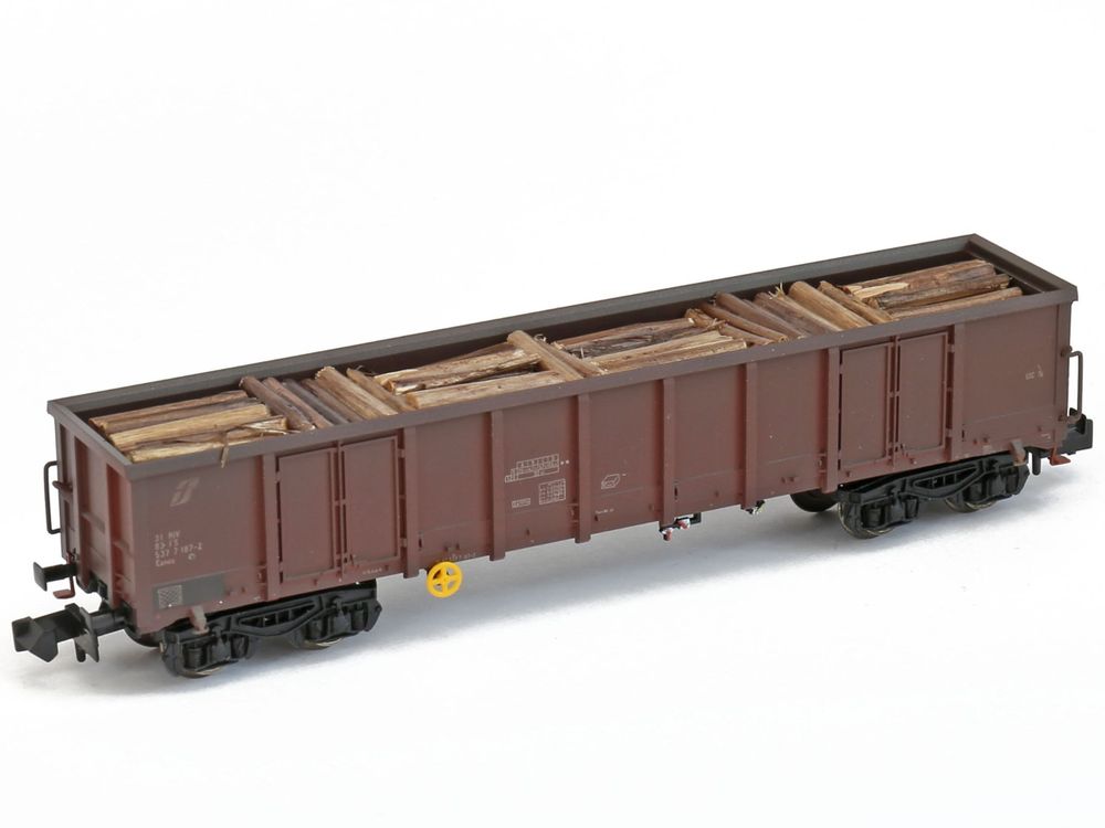 Minitrix 15656 FS Eanos beladen mit Stammholz EP.V (Neu und ...