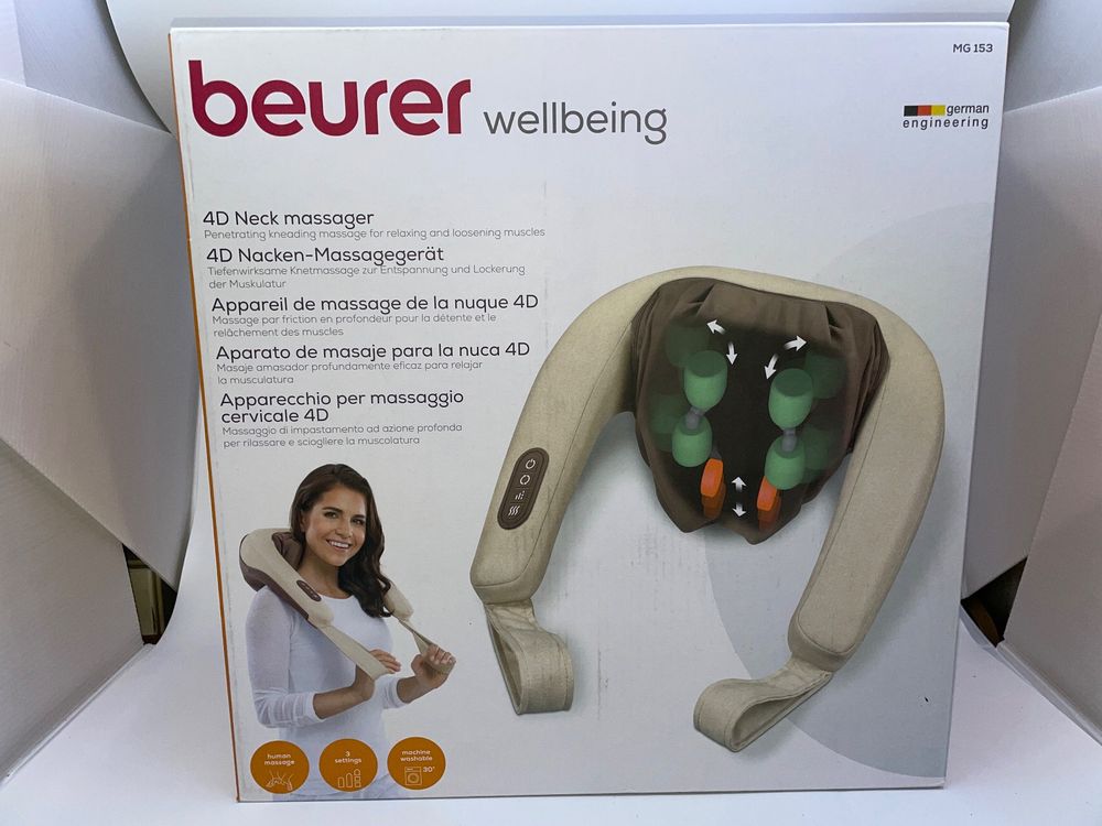 Beurer Nacken- und Rückenmassage Gerät MG 153 (Neu und originalverpackt) in Gersau für CHF 50 ...