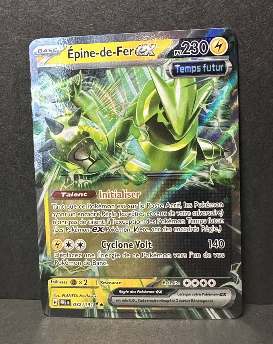 Pokémon Épine de Fer EX 032/131 Évolutions Prismatiques FR | Kaufen auf ...