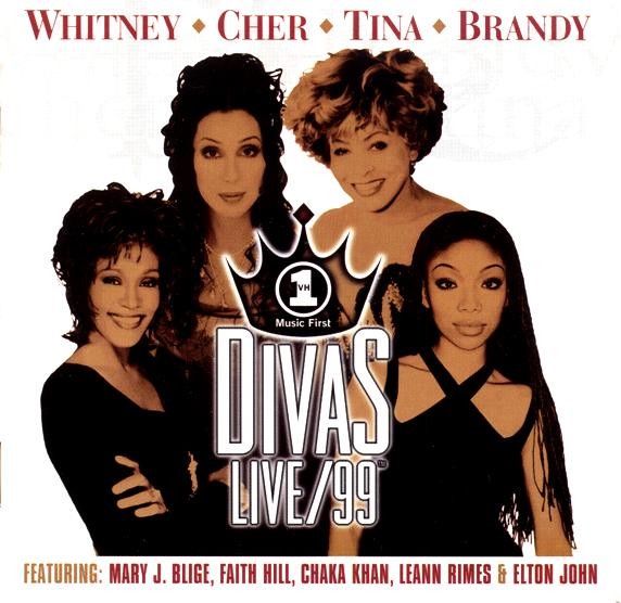 WHITNEY CHER TINA BRANDY (CD) VH1 DIVAS LIVE / 99 NEUWERTIG (Neu ...