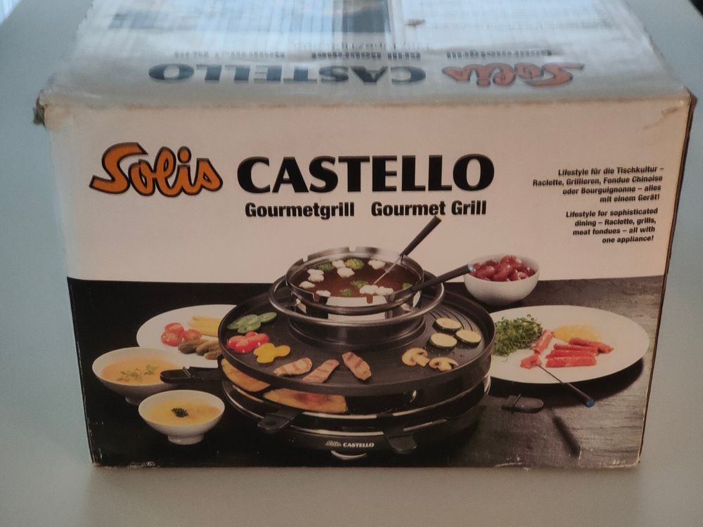 Solis Tischgrill für Bourguignonne, Chinoise, Raclette... (Gebraucht ...