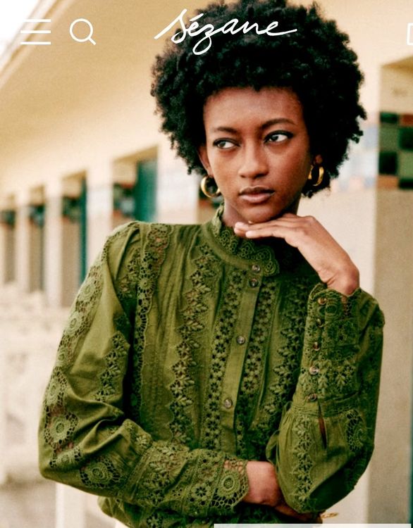 Sezane chemisier Rym taille XXS neuf et emballé | Kaufen auf Ricardo