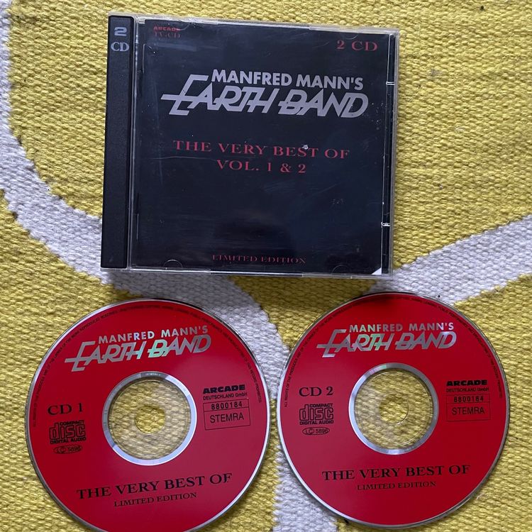 MANFRED MANN‘S EARTH BAND-2CD THE VERY BEST OF VOL.1+2 LIMIT | Kaufen auf Ricardo