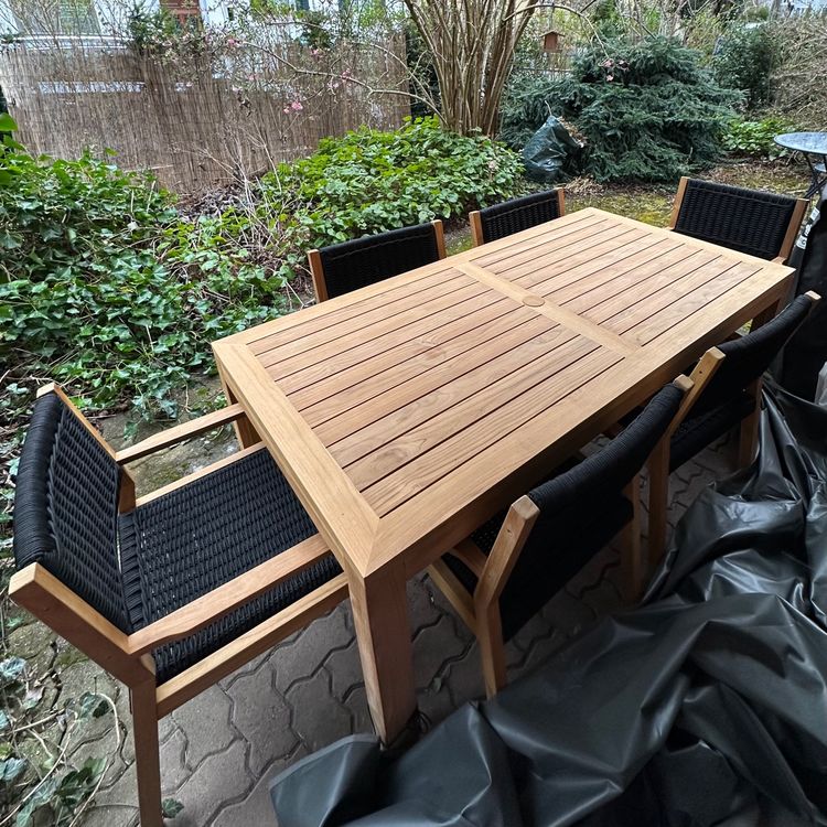 Gartenmobel Set Massivholz