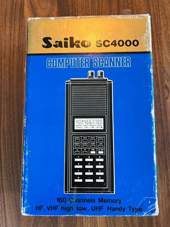 Seiko SC 4000 Scanner komplett in OVP - ab 1 Franken! (Gebraucht) in ...