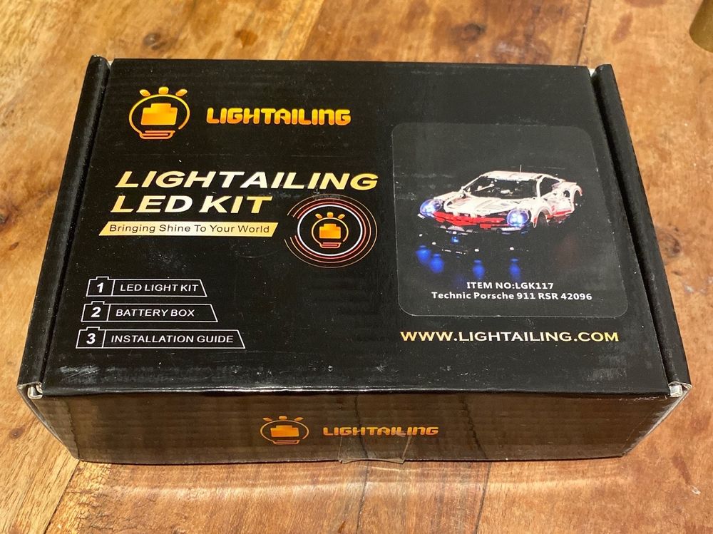LED Beleuchtung für Lego 42096 Porsche 911 RSR (Neu und ...