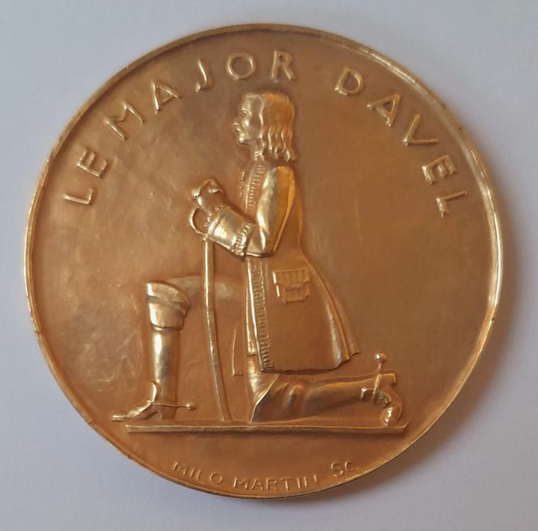 Magnifique médaille du Major Davel (Rare) (D'occasion) à Romainmôtier ...