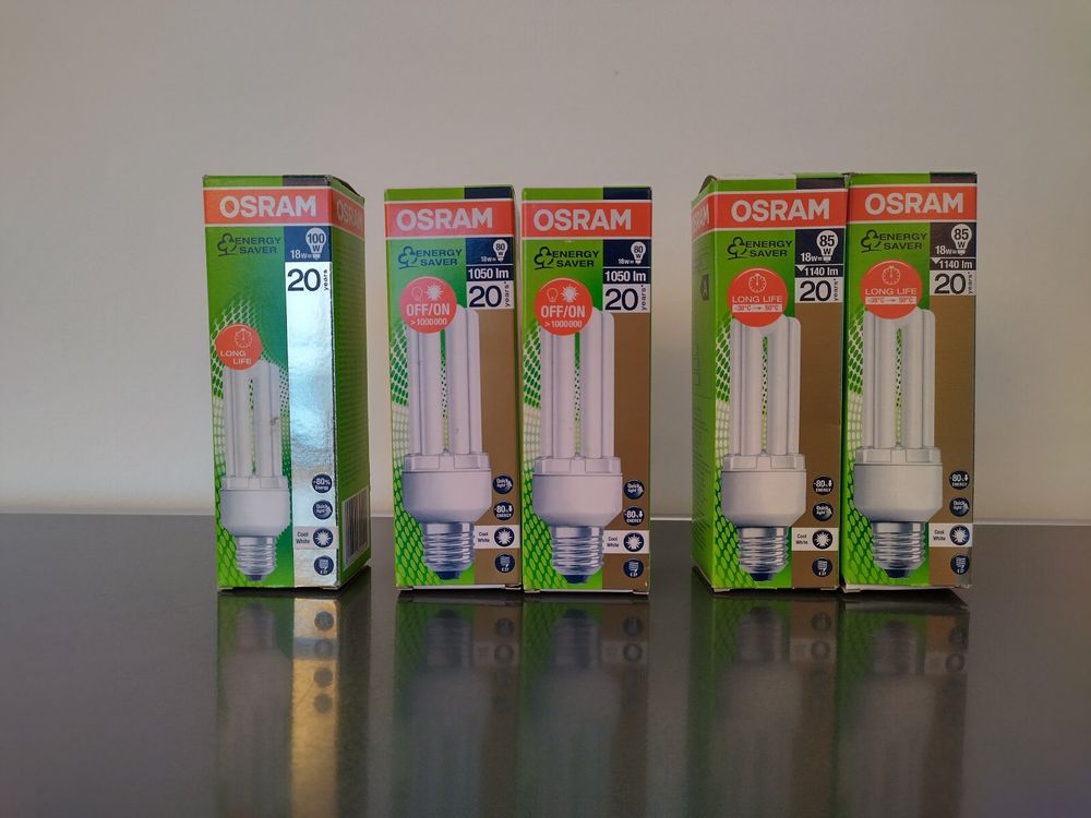Lampe Glühbirne Osram Dulux Intelligent 80 - 100W (Neu (gemäss ...