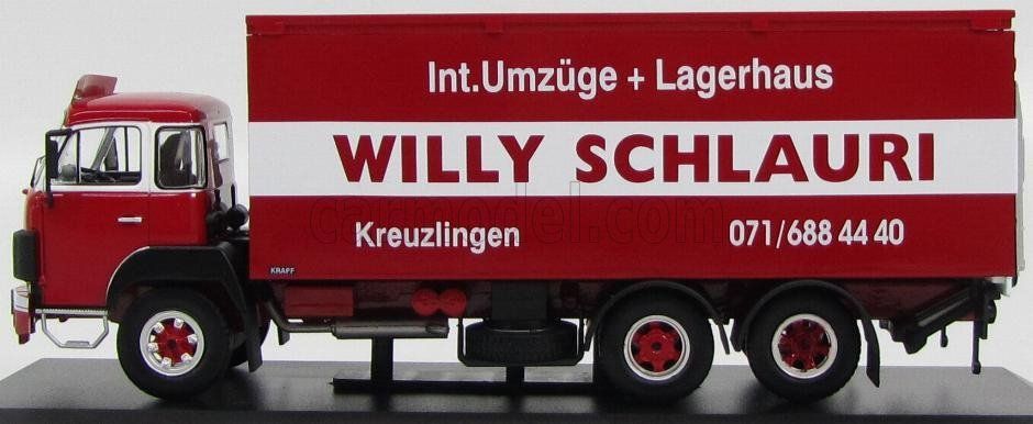 Saurer D 300F LKW Kofferaufbau 1978 "Willy Schlauri Trans- (Neu und ...