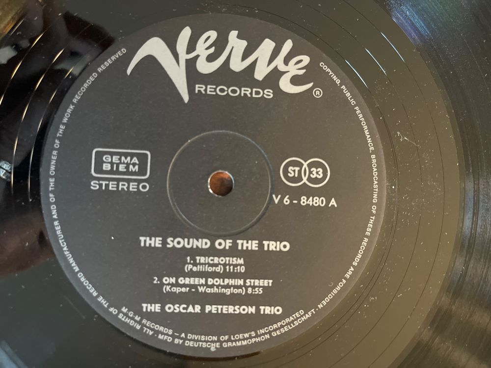 S1661/Oscar Peterson - The Sound Of The Trio (Gebraucht) in Frutigen ...