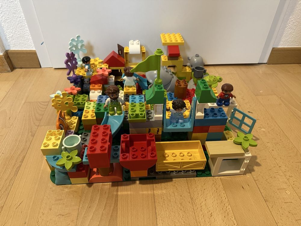LEGO Duplo Steinebox (inkl. Müllwagen- u. Ozeantiere-Set) (Gebraucht ...