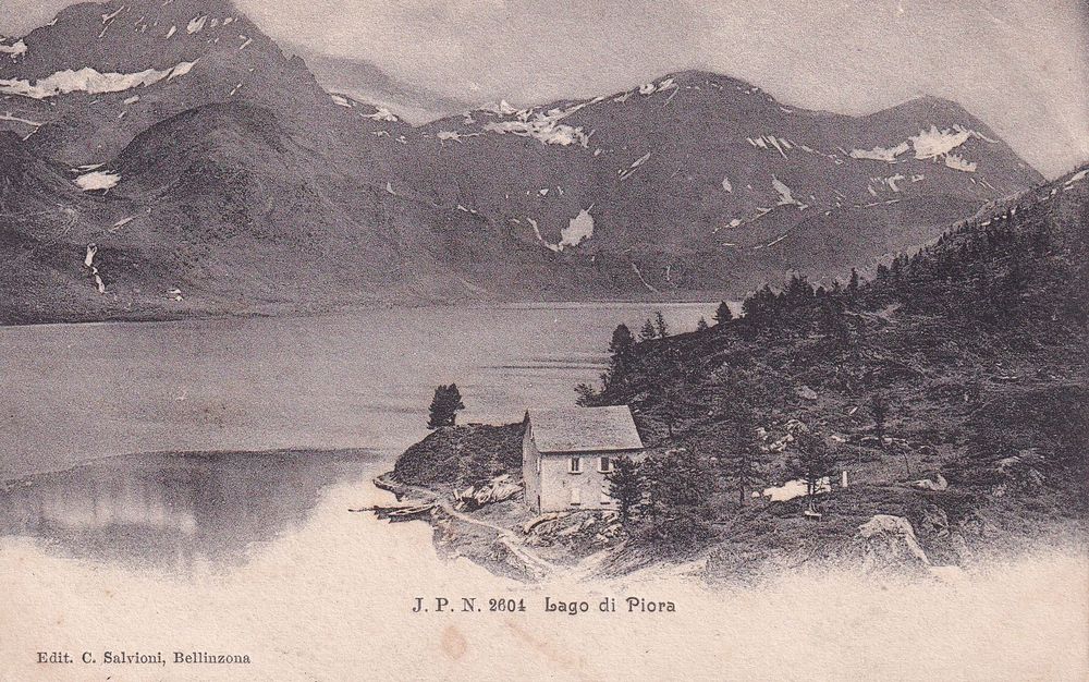 Piora TI - Lago di PIORA um 1907 mit (Gebraucht) in Niedergesteln für ...