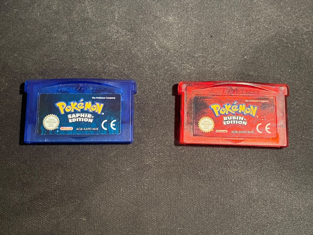 Pokemon Saphir & Rubin Edition Gameboy advance Deutsch | Kaufen auf Ricardo