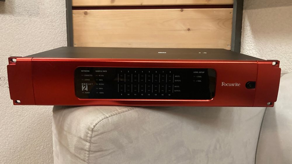 Focusrite REDNet 2, 16 Channel AD/DA Dante Converter (Gebraucht) in ...