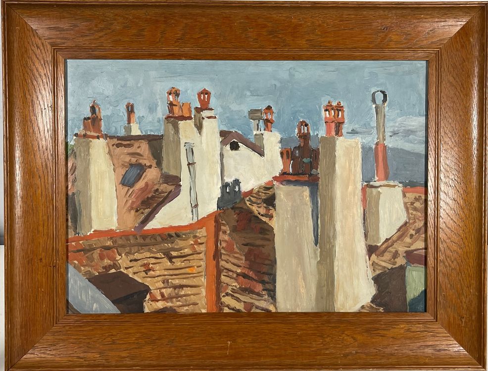 Jean Félix DUCOMMUN(1920-1958) Gemälde (Gebraucht) in Root für CHF 65 ...