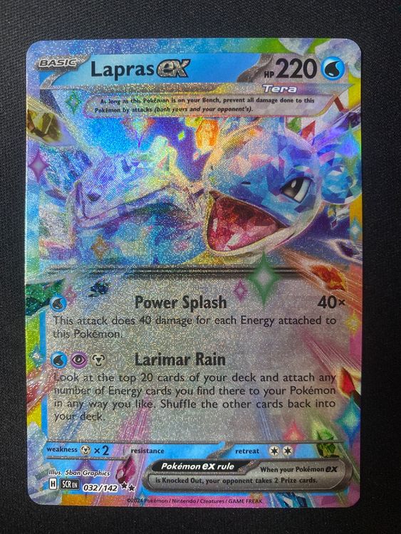 Lapras ex 32 - Double Rare - Stellar Crown - EN | Kaufen auf Ricardo