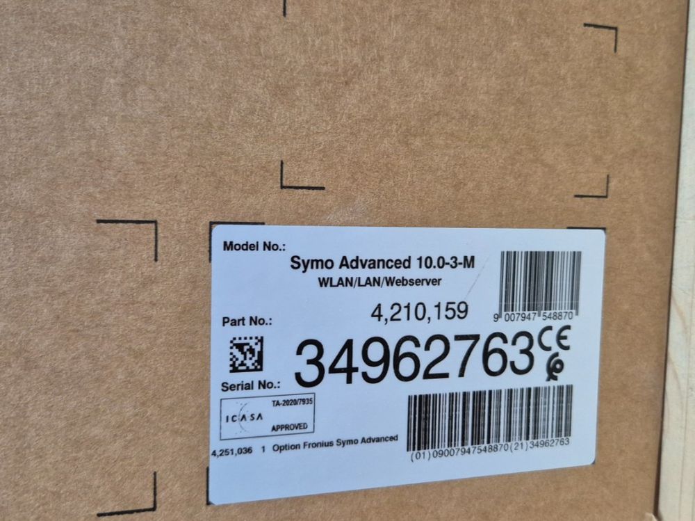 Fronius Symo Advanced 10.0-3-M Wechselrichter, Top Zustand! (Neu und ...