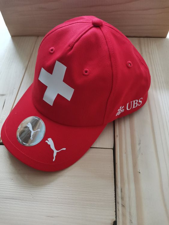 Puma Cap Schweizer Nati neu UBS Stickerei Edelweiss (Neu (gemäss ...