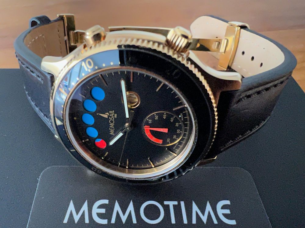 CORUM MEMOTIME Memosail Skipper - Regatta timer - Black dial | Kaufen ...