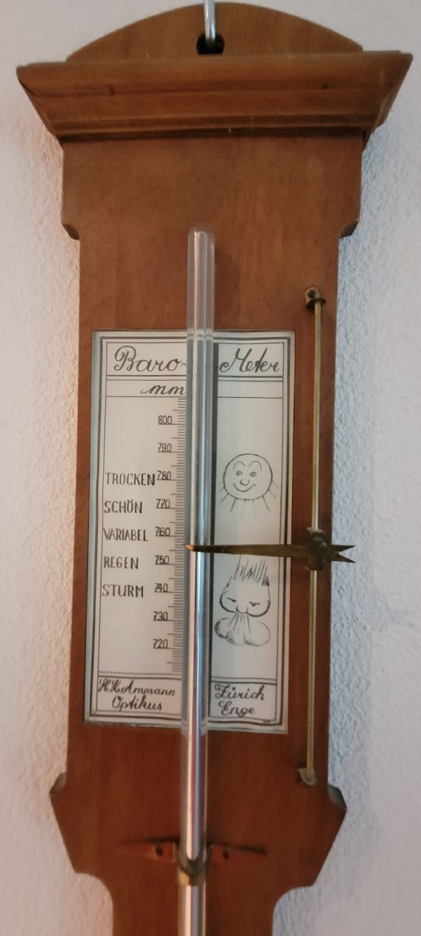 Antikes Quecksilber-Barometer - Schönes Sammlerstück (Gebraucht) in ...