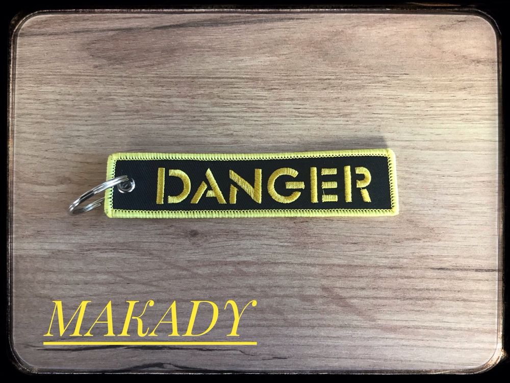 Schlüsselanhänger Gefährlich DANGER Porte-clés Dangereux (Neu und ...