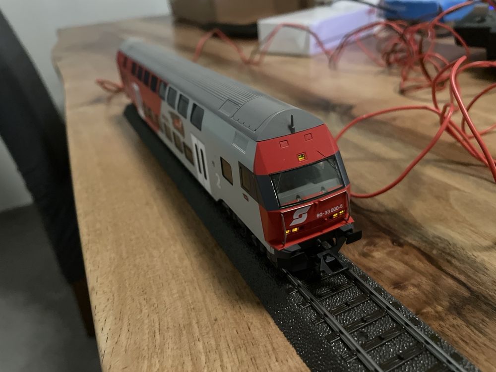 Märklin Doppelstock Steuerwagen ÖBB „Wiesel“ (Gebraucht) in Staad SG ...