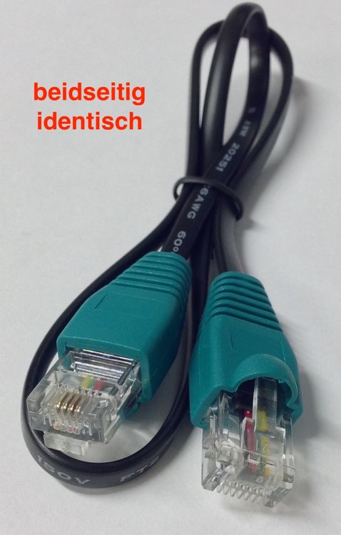 Swisscom SAP 126027 Telefon ISDN ADSL VDSL DSL Kabel 4pol (Neu (gemäss ...